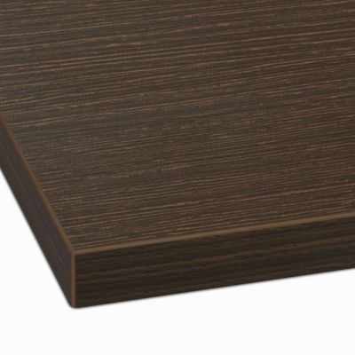 AH-M1N25 即納低圧メラミン天板（樹脂エッジ）ダークブラウン｜ハストネットのオーダーテーブル