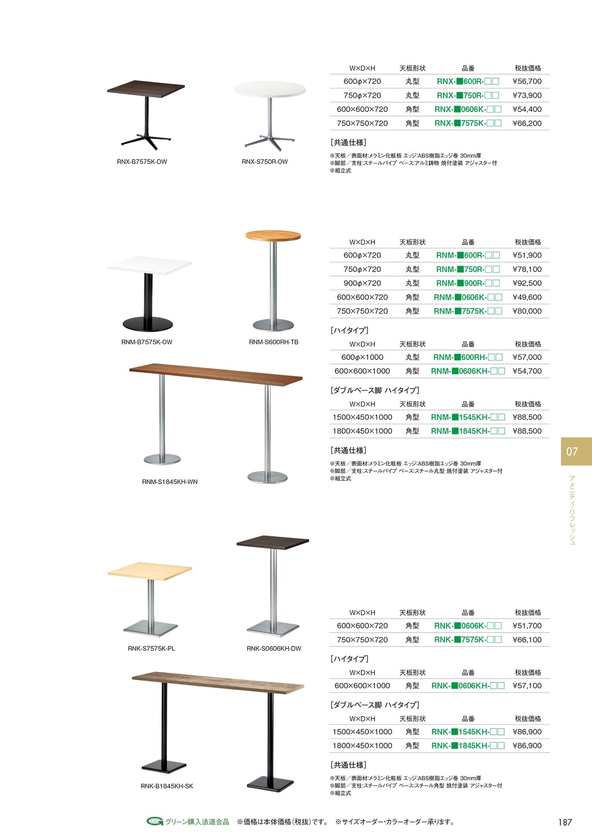 ニシキ工業（NISHIKI）カタログ P186 P187