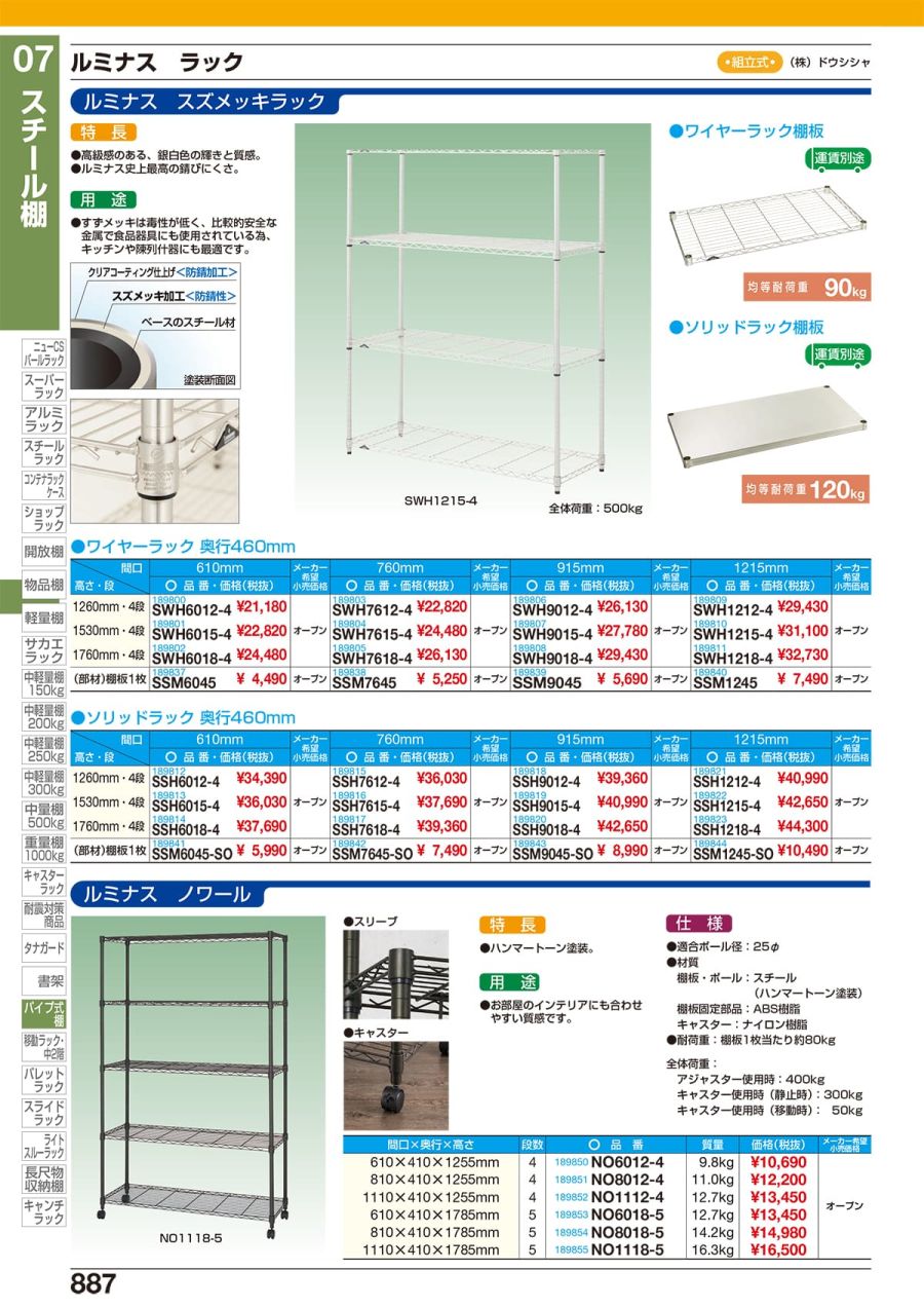 サカエ SAKAE・総合カタログ 2023年 最新版 P887 P888