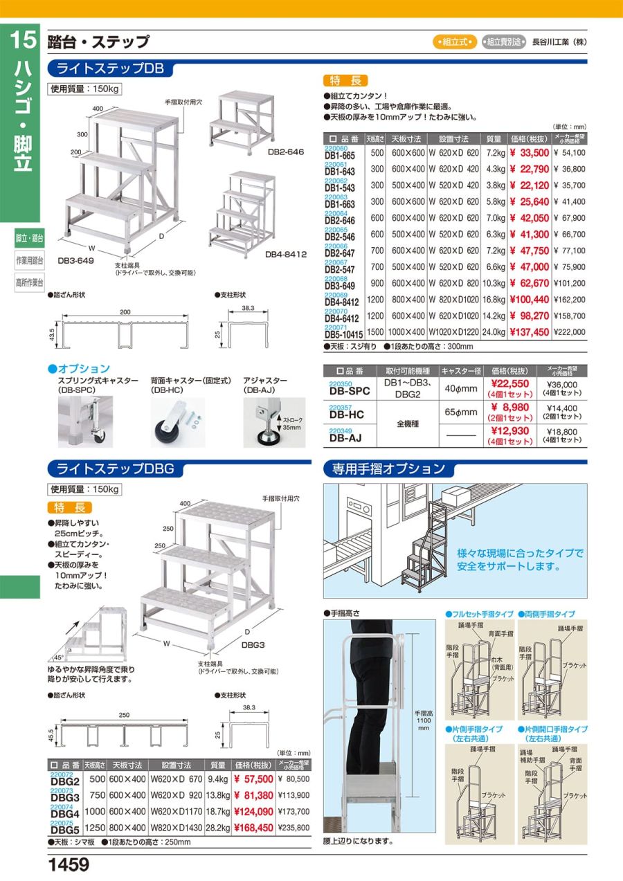 サカエ SAKAE・総合カタログ 2023年 最新版 P1459 P1460