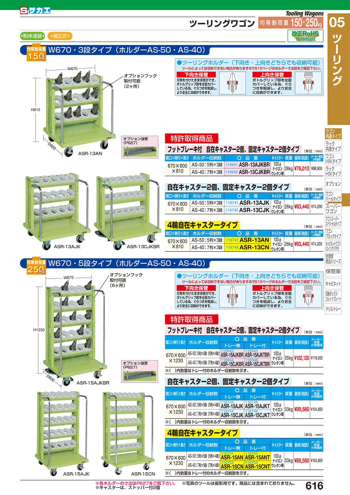サカエのカタログ P615 P616